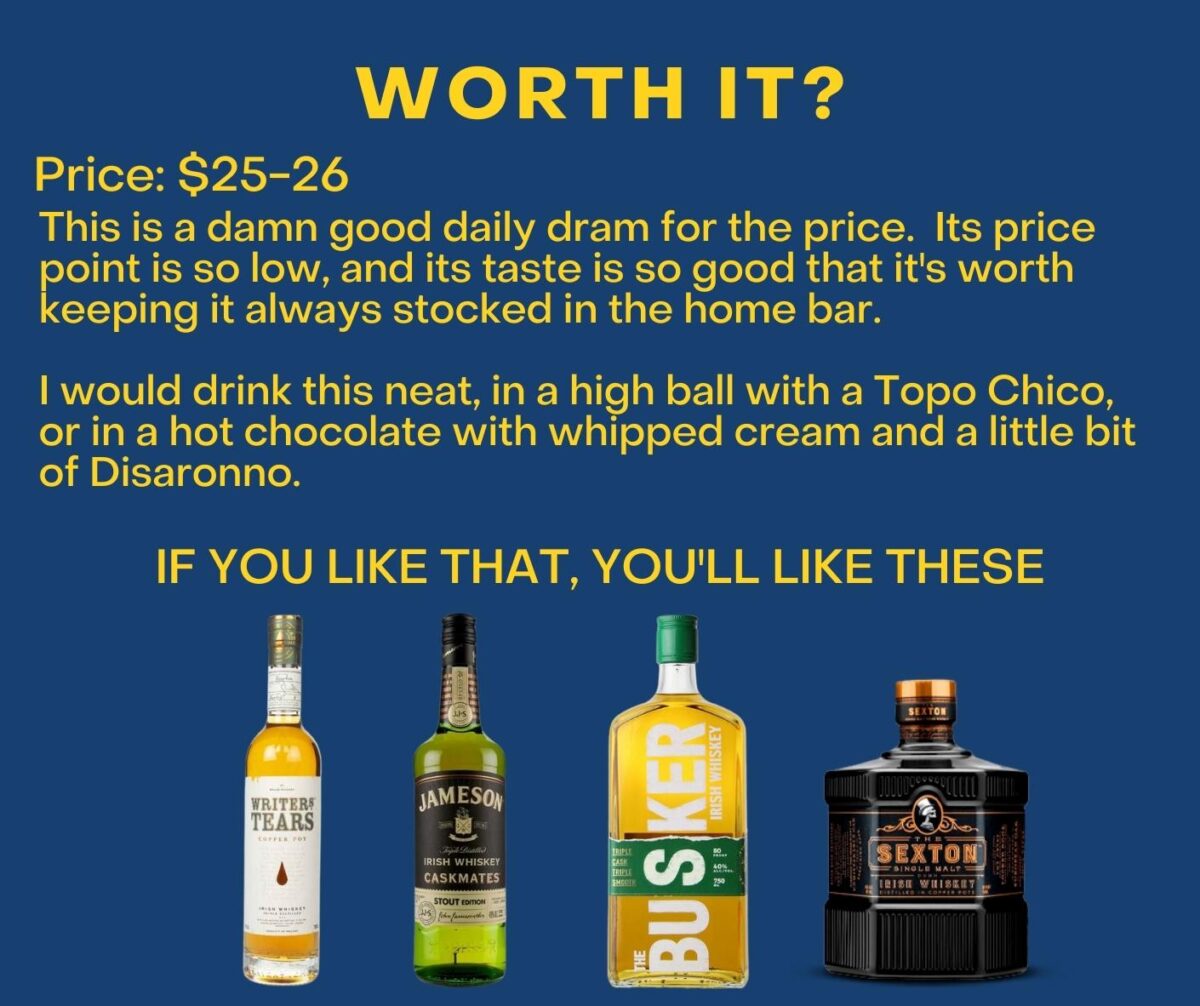 Slane irish whiskey review - First Responder Whiskey Society